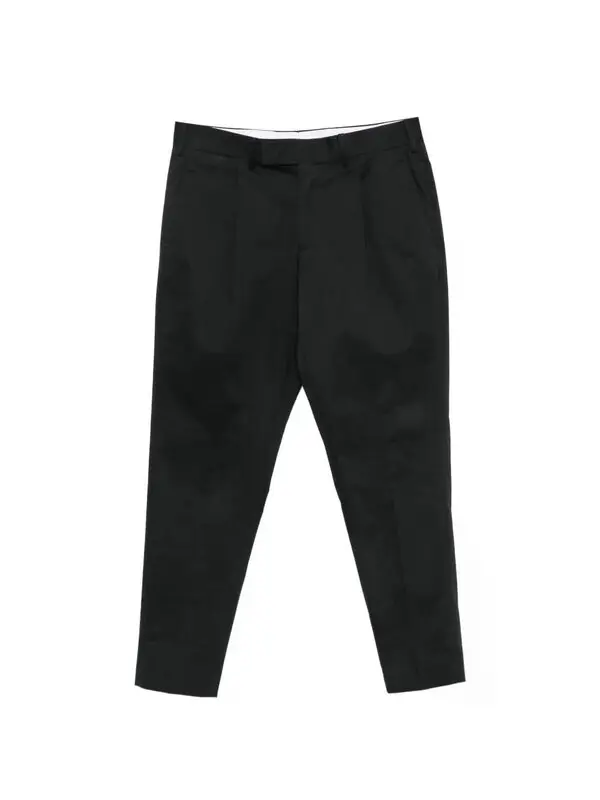 GERMANO 1952 Pleated Tailored Trousers - Black
