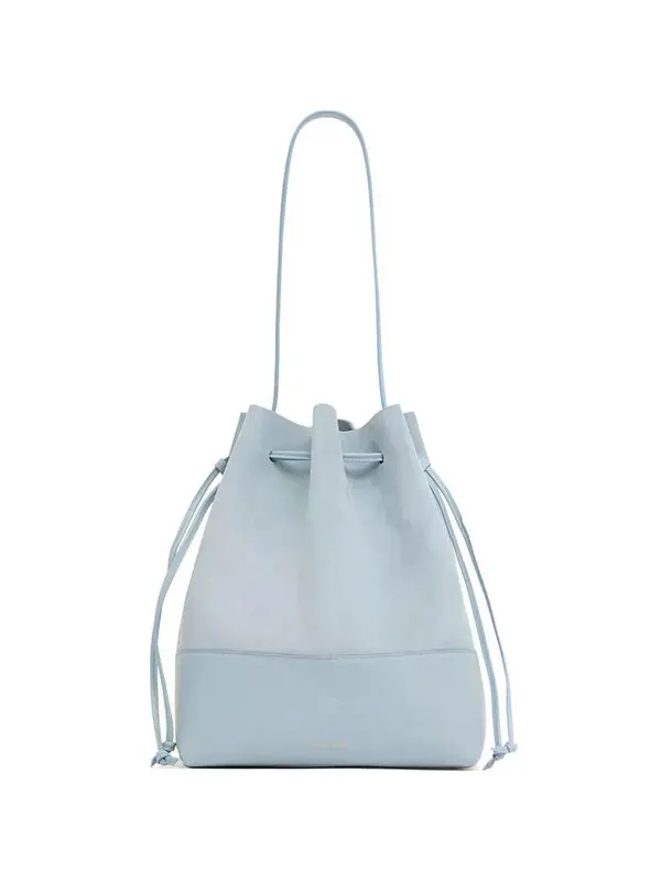 MANSUR GAVRIEL Drawstring Caba Bucket Bag - Blue