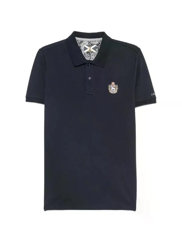 JOHNNY LAMBS Logo-embroidered Polo Shirt