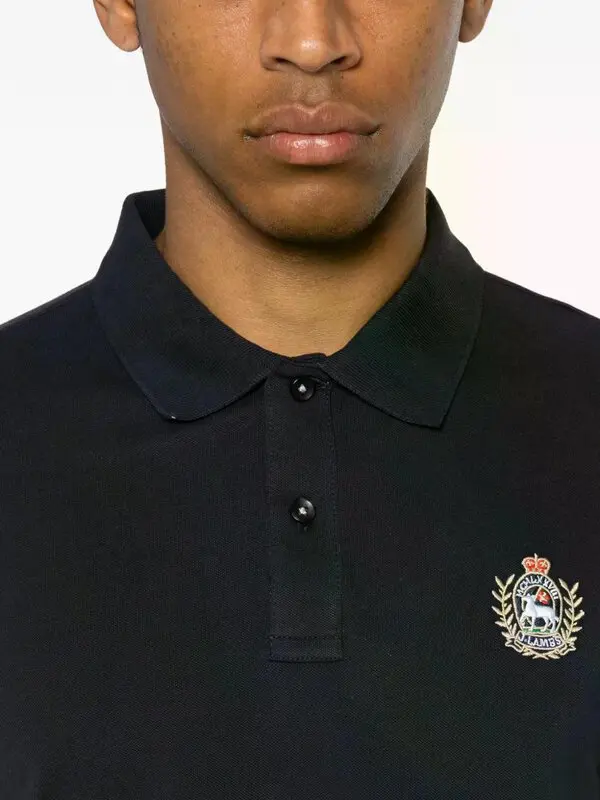JOHNNY LAMBS Logo-embroidered Polo Shirt