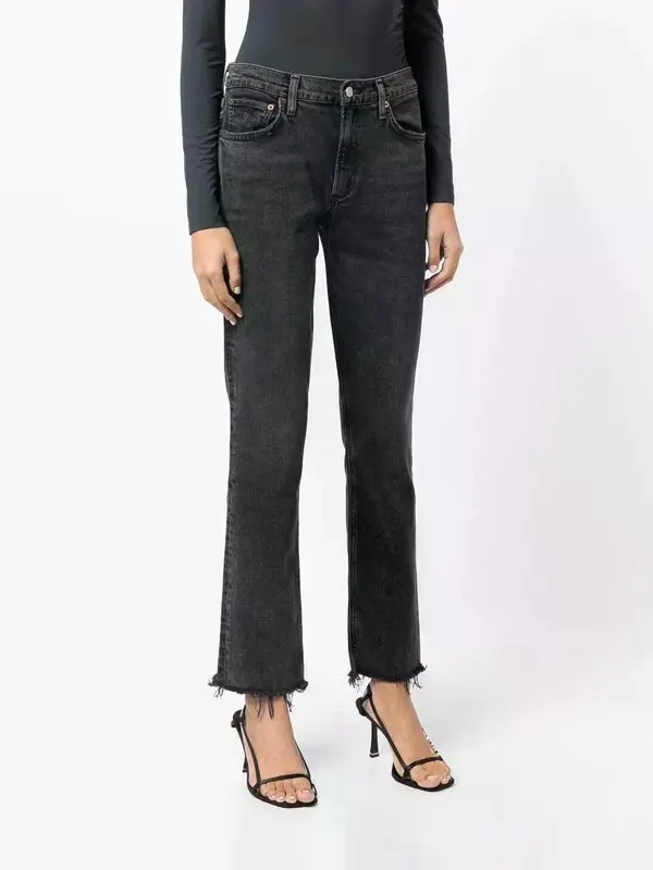 AGOLDE Lyle Low-rise Slim-cut Jeans