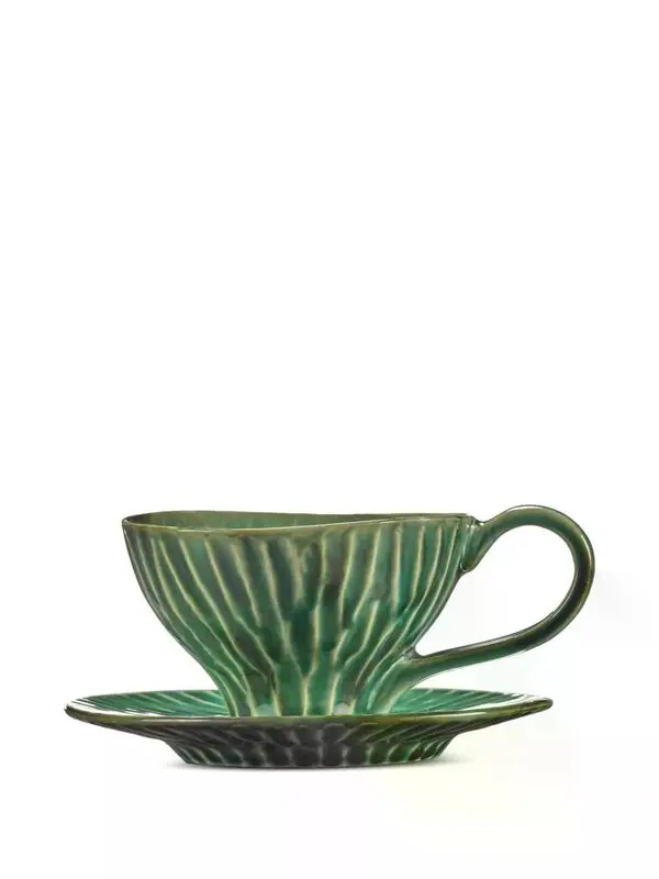 SERAX Ribbed Cappuccino Cups