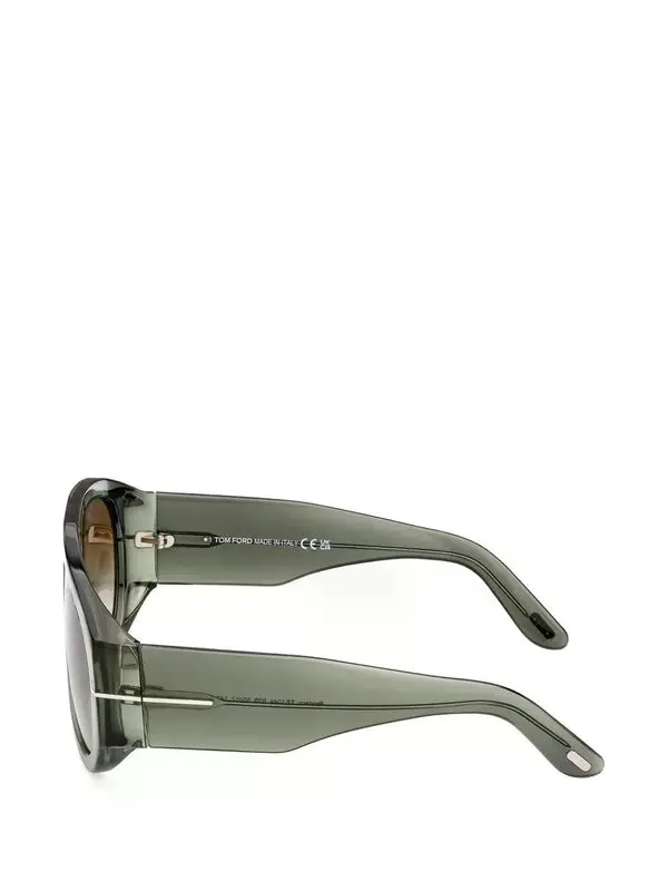 TOM FORD Bronson Pilot-frame Sunglasses