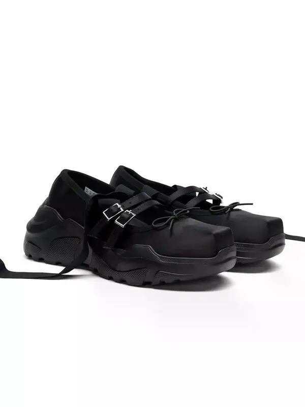 AKIKO AOKI Giselle Ballet Flats - Black