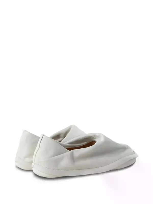 Camper X Issey Miyake Ruched Leather Sneakers