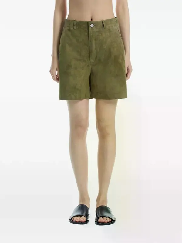 ARMA Bobby Suede Shorts - Green
