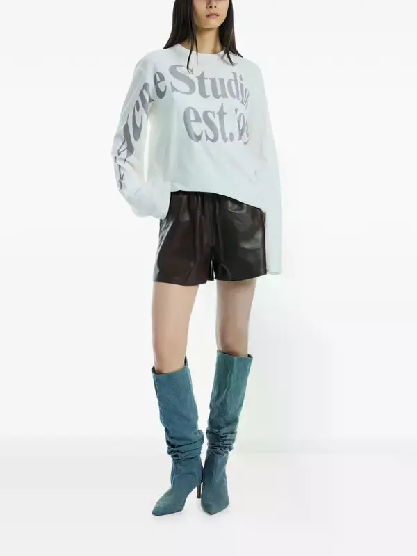 ARMA Fyona Leather Shorts