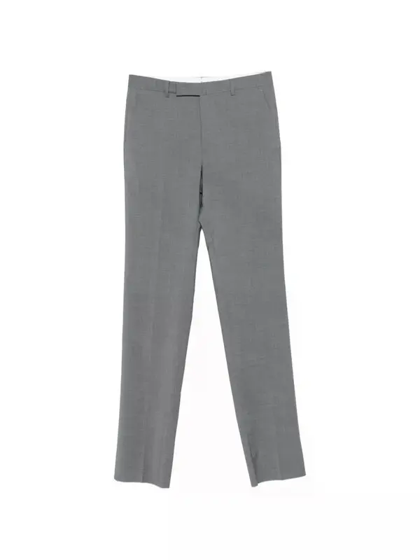 GERMANO 1952 Tailored Pressed-crease Trousers - Grey