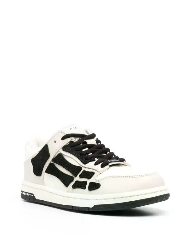 Amiri Skel Low-top Leather Sneakers