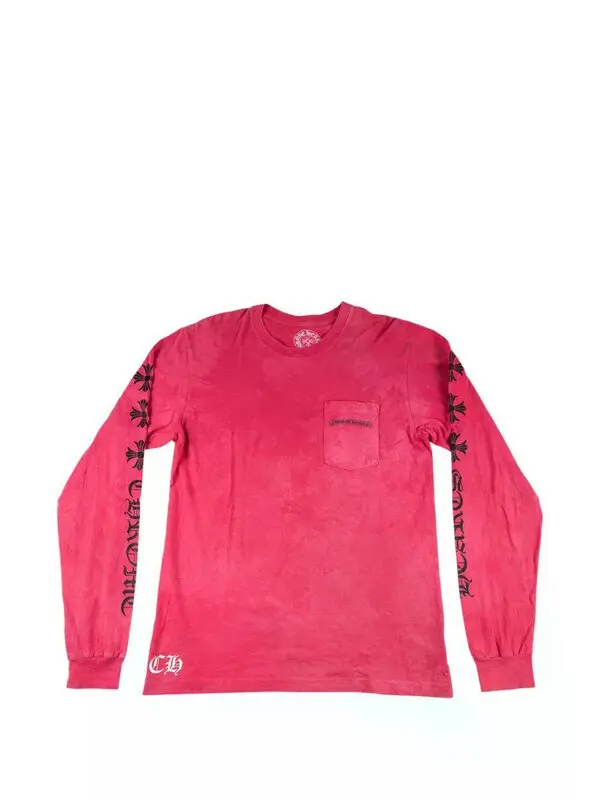 Chrome Hearts Plus Tie-dye T-shirt - Pink