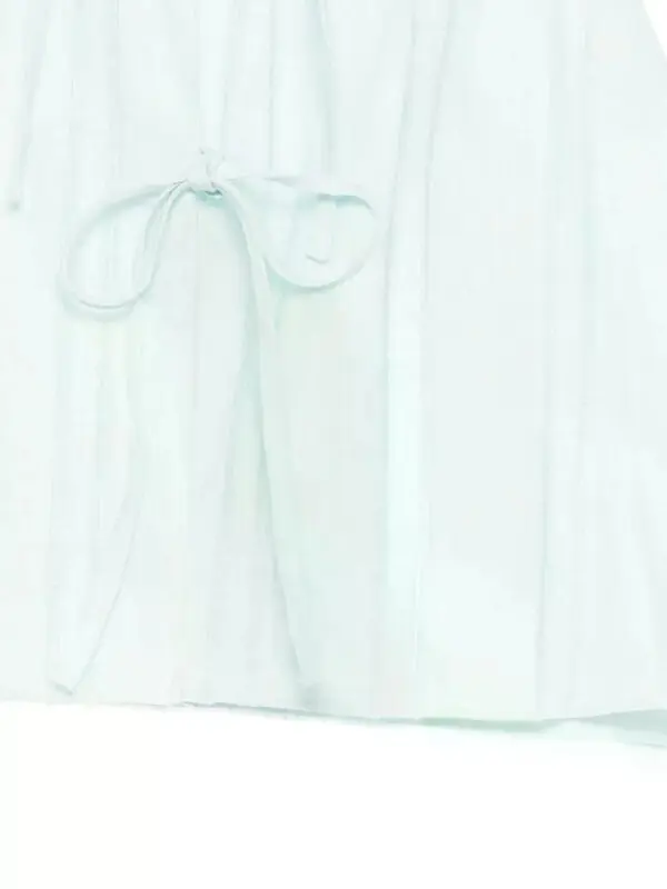 Kiki De Montparnasse Striped Tie-front Top