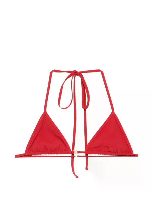 Kiki De Montparnasse Coeur Bikini Top - Red