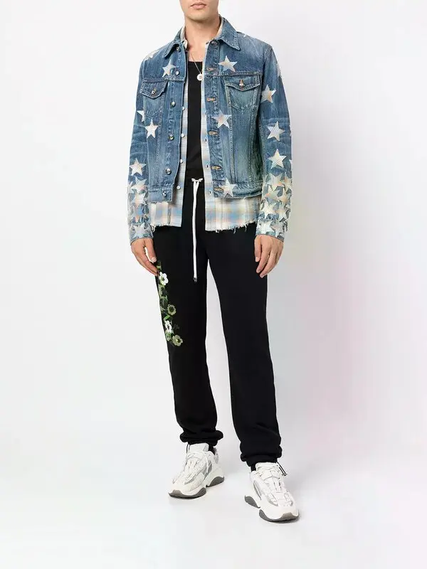 Amiri Printed Denim Jacket
