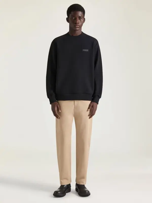 Givenchy Logo Fleece Sweatshirt - Black