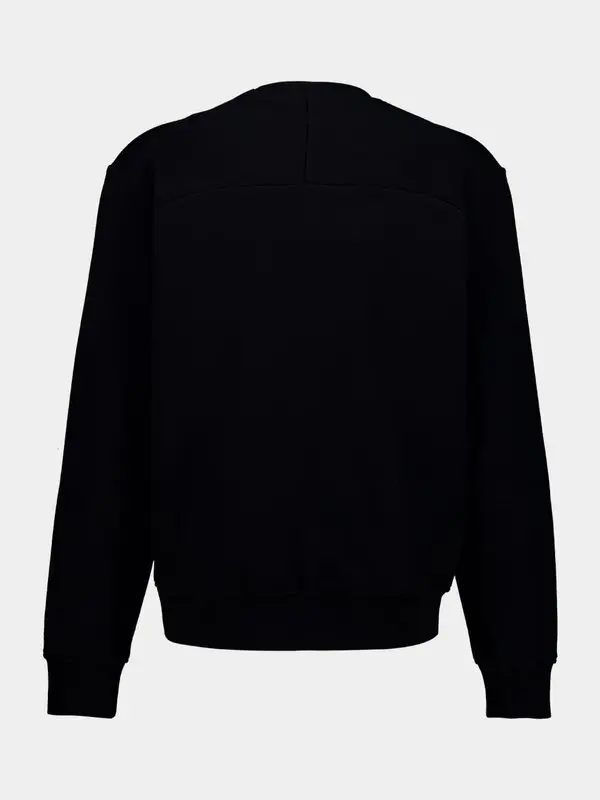 Givenchy Logo Fleece Sweatshirt - Black