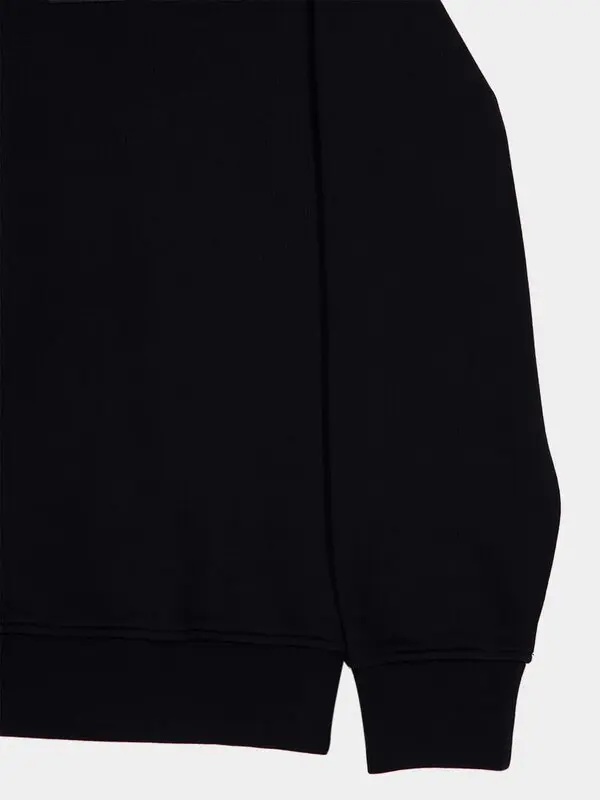 Givenchy Logo Fleece Sweatshirt - Black