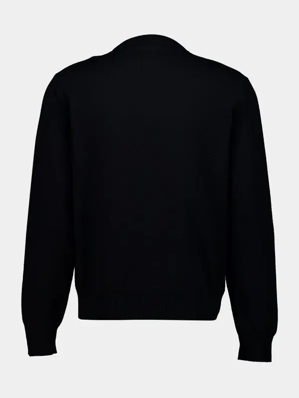 Givenchy Couture Seam Logo Knit Sweater
