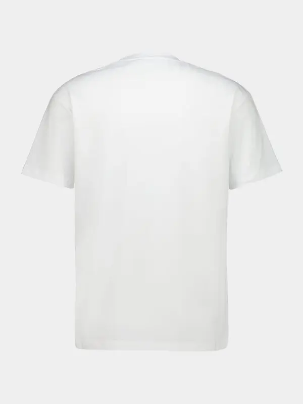 Givenchy And Blue Logo Embroidered T-shirt
