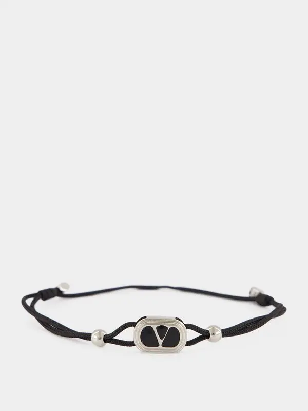 Valentino Garavani Ovalette Logo Bracelet