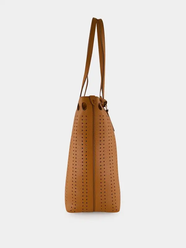 Valentino Garavani Perforated Leather Tote Bag
