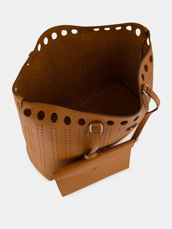 Valentino Garavani Perforated Leather Tote Bag