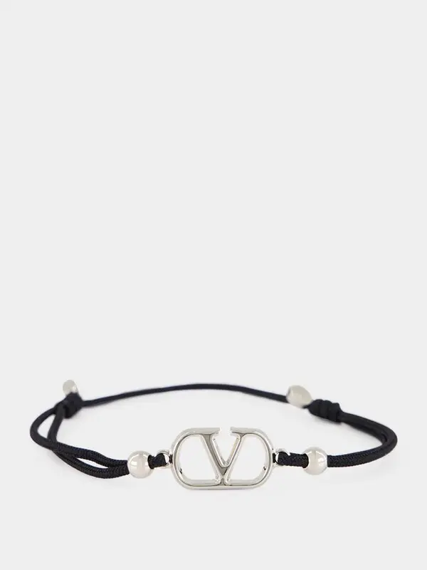 Valentino Garavani Vlogo Signature Bracelet - Black
