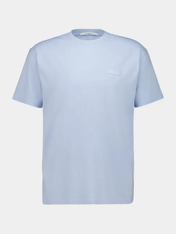 Givenchy Light Logo Grosgrain T-shirt - Blue