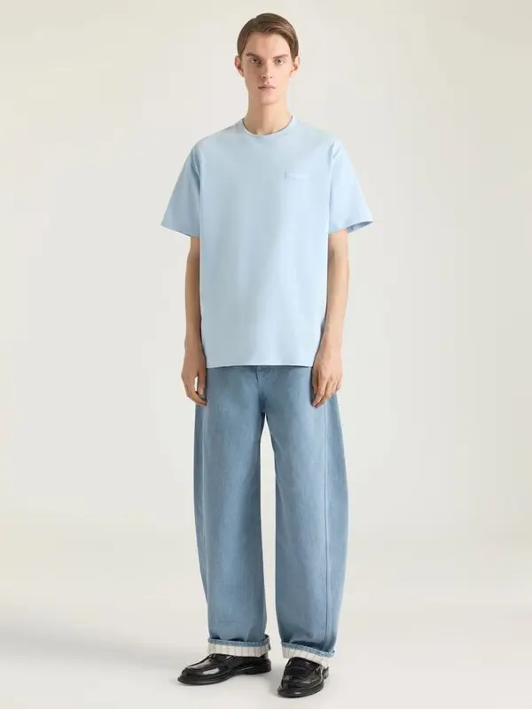 Givenchy Light Logo Grosgrain T-shirt - Blue