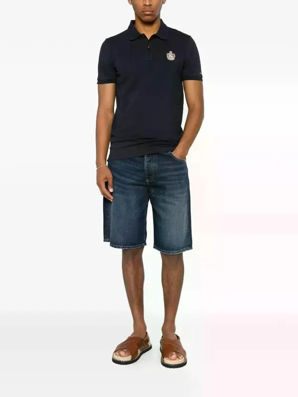 JOHNNY LAMBS Logo-embroidered Polo Shirt