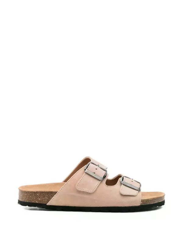 MC2 SAINT BARTH Suede Buckle-fastening Sandals