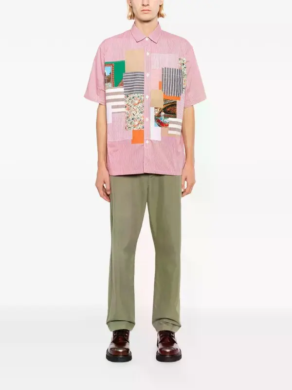 Junya Watanabe Patchwork Gingham Shirt