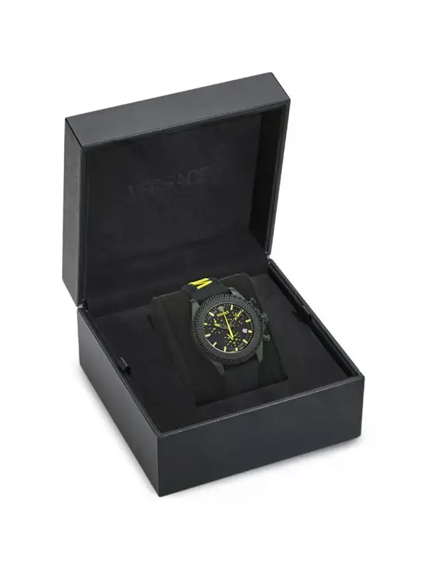 Versace Fornax Greca Chronograph Watch