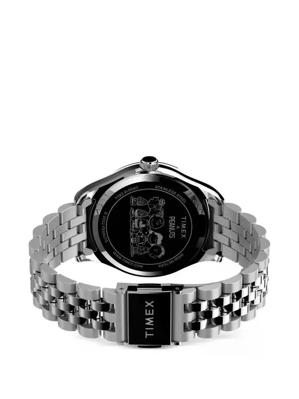 Timex® X Peanuts 34mm Watch With Snoopy Artwork