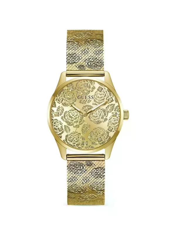 Guess Calla 36mm Watch With Floral Dial