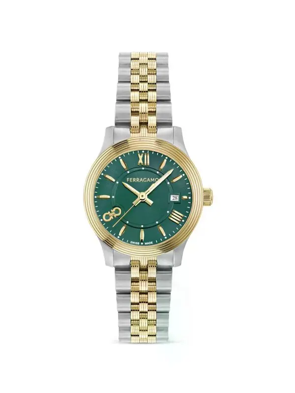 FERRAGAMO Duo Mini 25mm Watch - Green