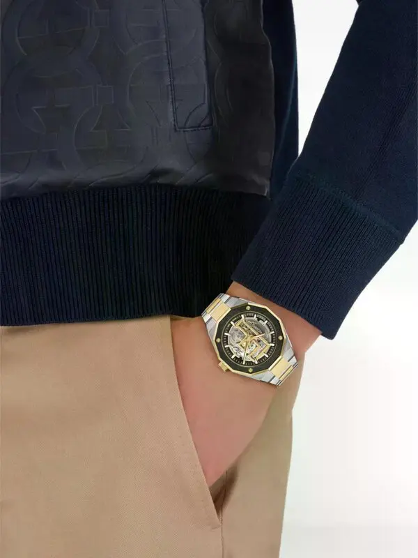 FERRAGAMO Edge Skeleton Automatic Watch