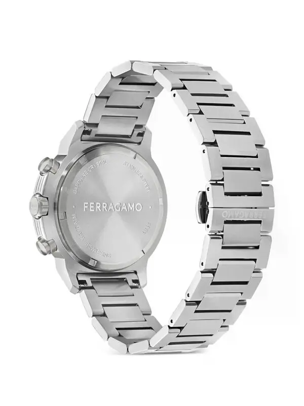 FERRAGAMO Nima Chrono 43mm Stainless Steel Watch