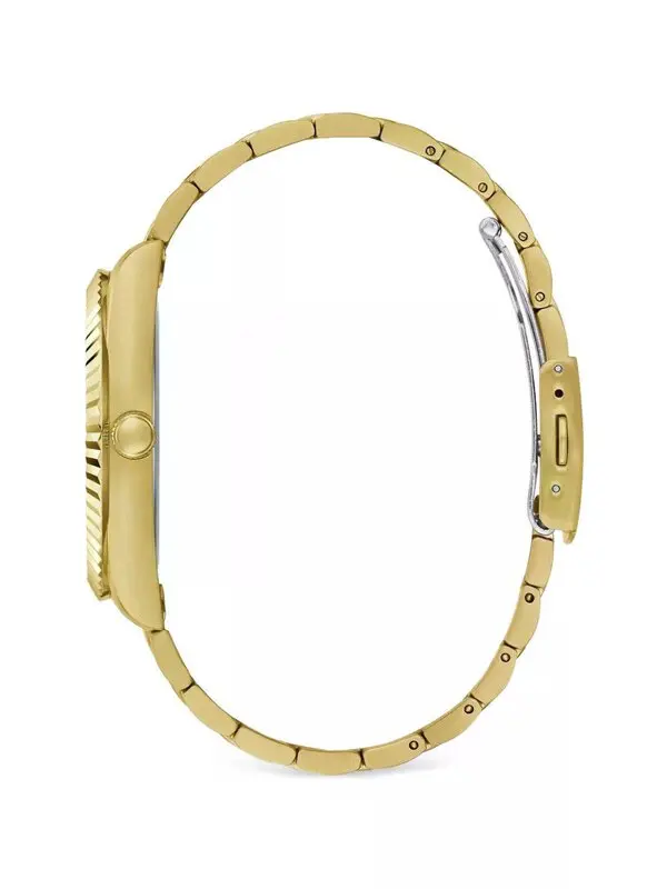 Guess Day/date 42mm Watch With -tone Dial