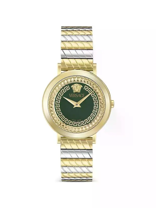 Versace Delphinus Greca 35mm Watch With Dial