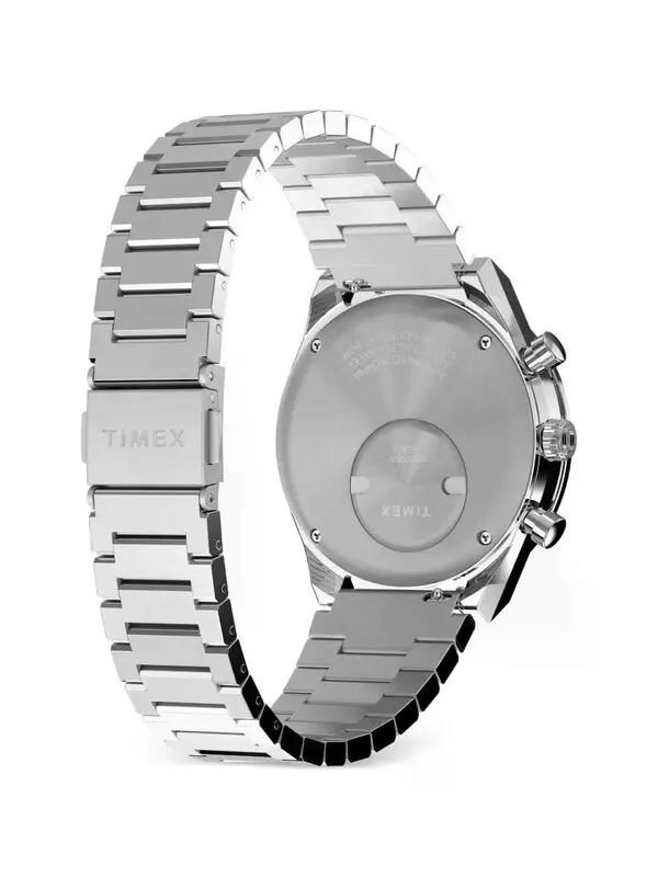 Timex® Q Chronograph 40mm Stainless Steel Watch