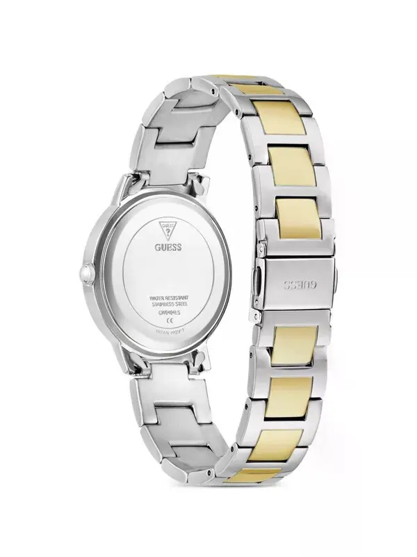 Guess Dawn 34mm Two-tone Watch With Dial