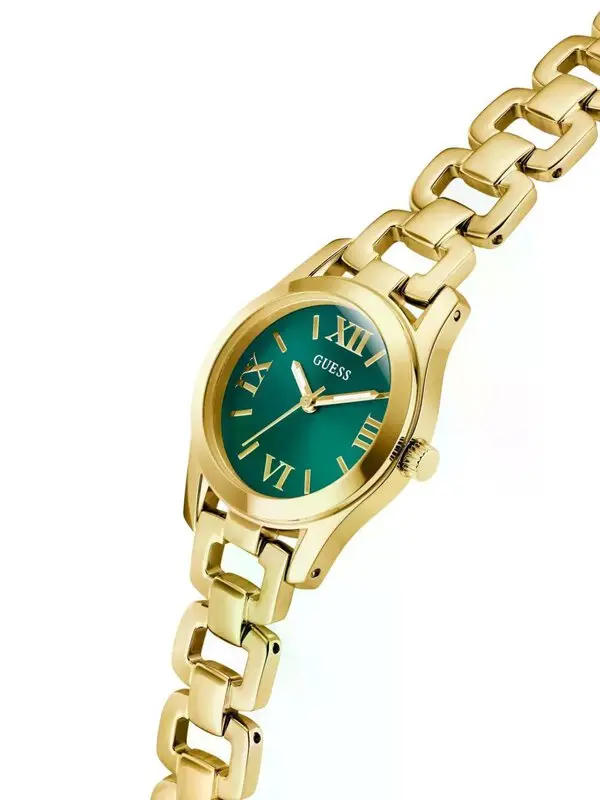 Guess Chain-link Quartz Watch With Dial