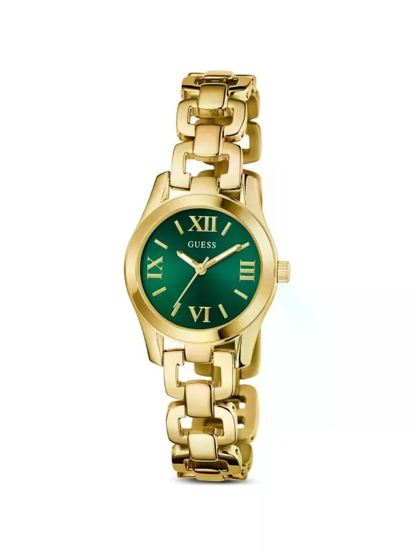 Guess Chain-link Quartz Watch With Dial