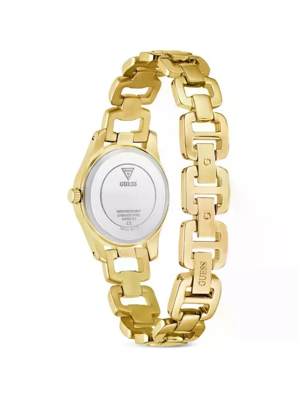 Guess Chain-link Quartz Watch With Dial