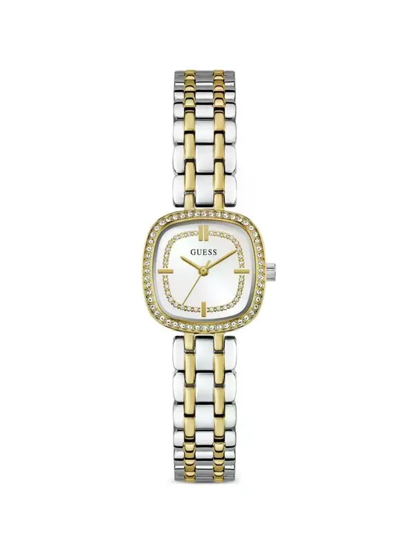Guess Crystal Embellished Two-tone Watch