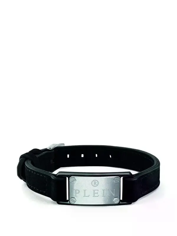 Philipp Plein Logo Plaque Bracelet