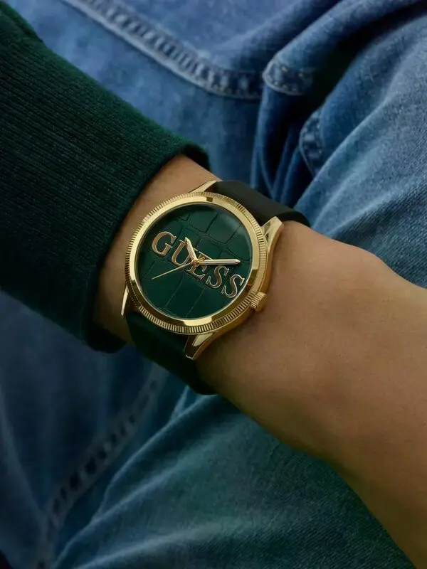 Guess Crocodile-pattern 44mm Watch