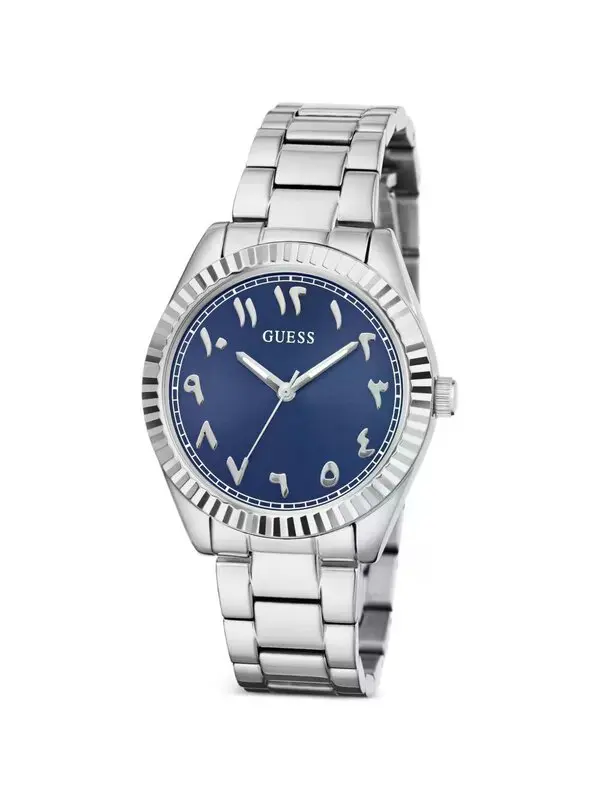 Guess Luna Fluted Bezel 36mm Watch