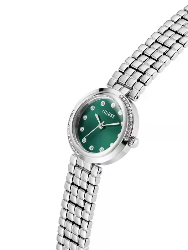Guess Clara Crystal Watch With Dial