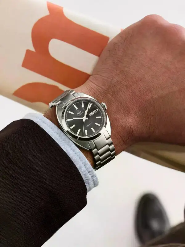Timex® Marlin Draper 37mm Automatic Watch
